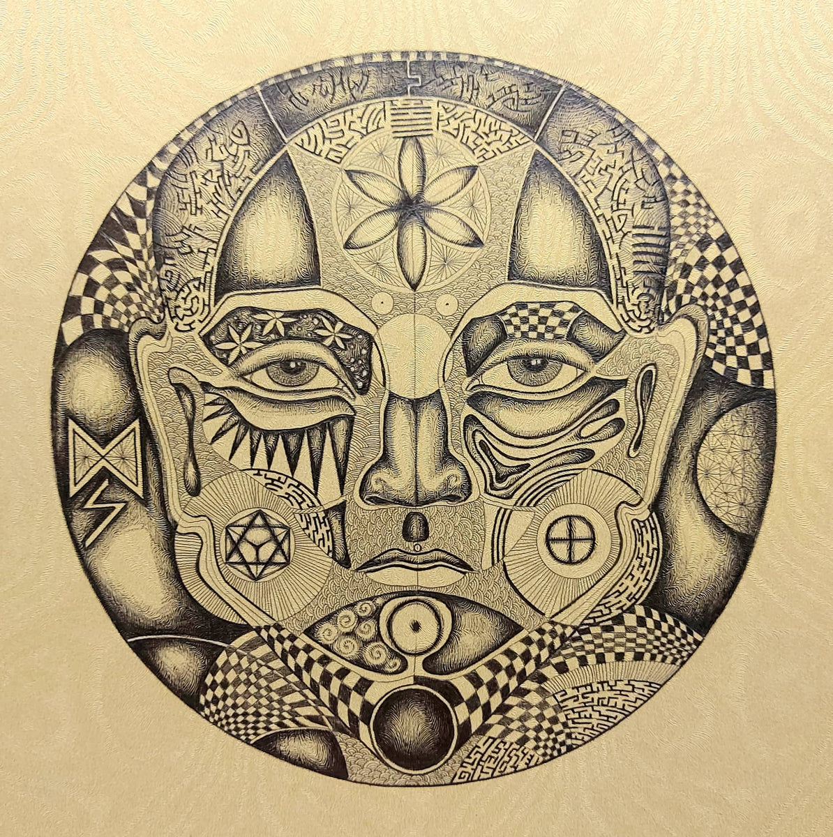 Paveikslas ,,Paslaptys" 36x36 cm – SIMBOLIAI